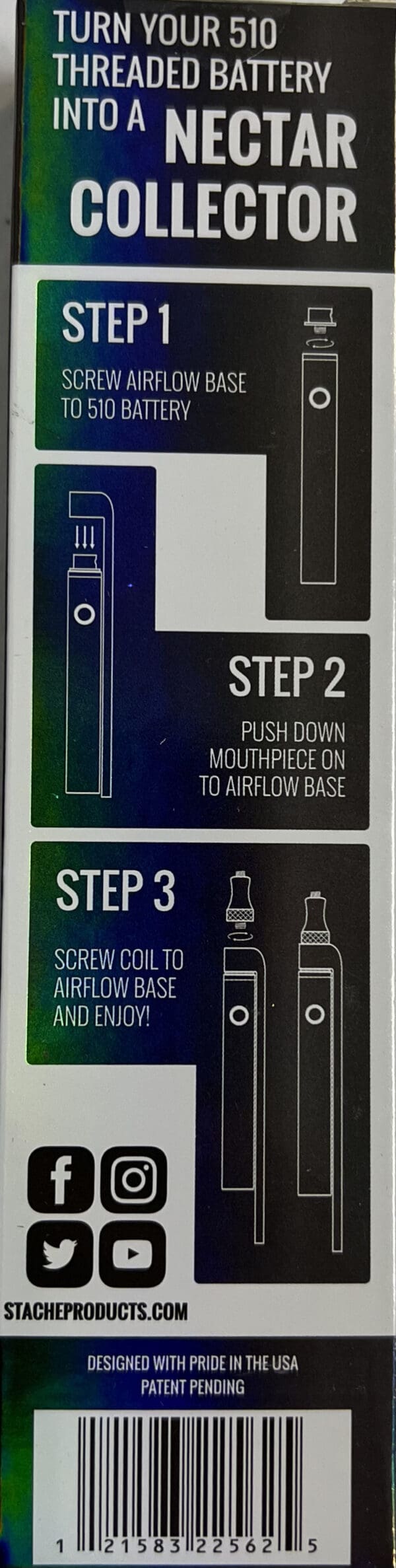 ConNectar Silicone Nectar Collector - Fits 510 Battery